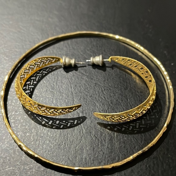 Jewelry | Vintage Petite Bangle Earrings Set | Poshmark
